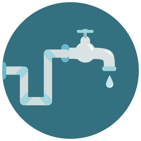 Piping icon in Infographic Style