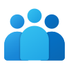Microsoft People icon in Windows 11 Color Style