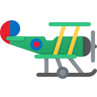 Avro 504 Plane icon in Windows 11 Color Style