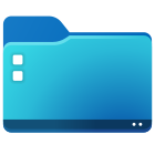 Desktop Folder icon in Windows 11 Color Style