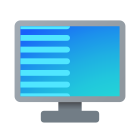Flicker Free icon in Windows 11 Color Style