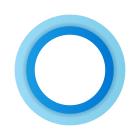 Microsoft Cortana icon in Windows 11 Color Style