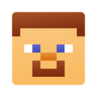 Minecraft Main Character icon in Windows 11 Color Style