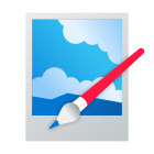 Paint Net icon in Windows 11 Color Style