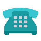 Rotary Dial Telephone icon in Windows 11 Color Style