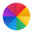 RGB Color Wheel icon in Windows 11 Color Style