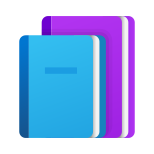 Books icon in Windows 11 Color Style