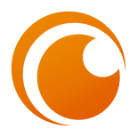 Crunchyroll icon in Windows 11 Color Style