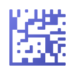 Data Matrix Code icon in Windows 11 Color Style