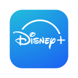 Icono de Disney Plus estilo Windows 11 Color