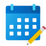 Edit Calendar icon in Windows 11 Color Style