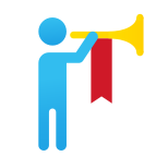 Herald icon in Windows 11 Color Style