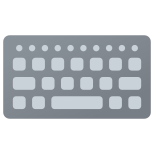 Keyboard icon in Windows 11 Color Style