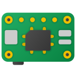 Raspberry Pi Zero icon in Windows 11 Color Style
