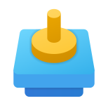 Stepper Motor icon in Windows 11 Color Style