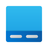 Taskbar icon in Windows 11 Color Style