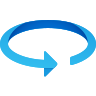 3D Rotate icon in Color Style