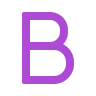 B Icons – Download for Free in PNG and SVG