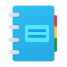 Copybook icon in Color Style