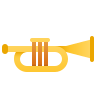 Cornet icon in Ice Cream Style