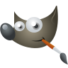 GIMP icon in Cute Color Style