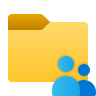 Games Folder icon in Windows 11 Color Style