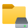 Downloads Folder icon in Windows 11 Color Style