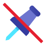 Unpin icon in Windows Metro Style