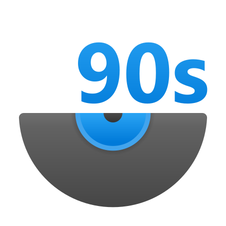 90s Music icon in Windows 11 Color Style
