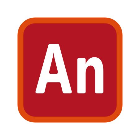 Adobe Animate icon in Windows 11 Color Style