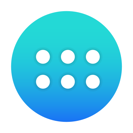 Android App Drawer icon in Windows 11 Color Style