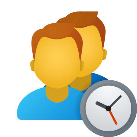 Terminplanung Icon im Windows 11 Color Stil