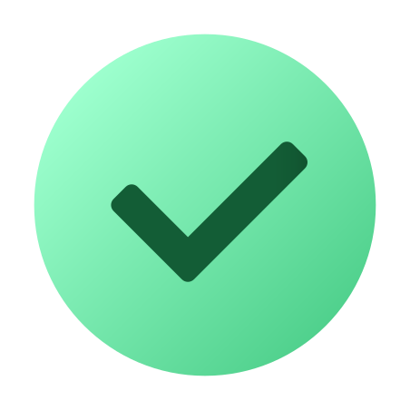 Checkmark icon in Windows 11 Color Style