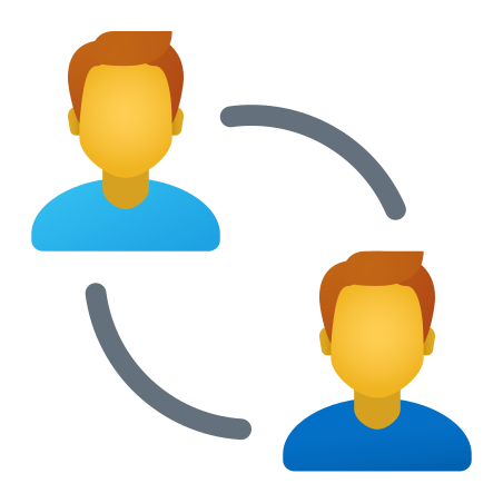 Connected People icon in Windows 11 Color Style