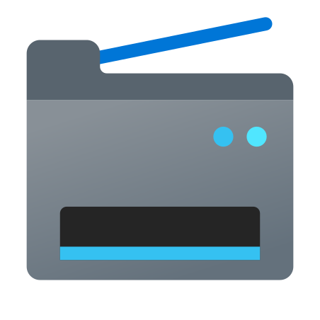 Copy Machine icon in Windows 11 Color Style