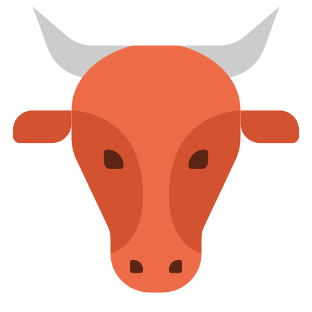 Cow icon in Windows 11 Color Style