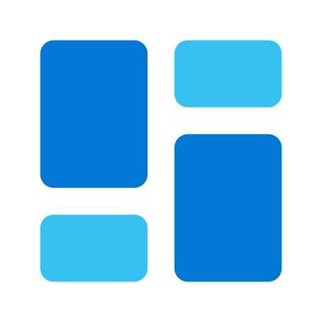 Dashboard Layout icon in Windows 11 Color Style