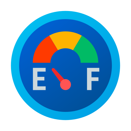 Empty Tank icon in Windows 11 Color Style