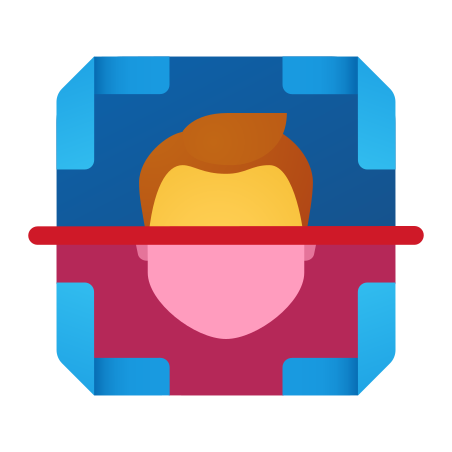 Facial Recognition icon in Windows 11 Color Style