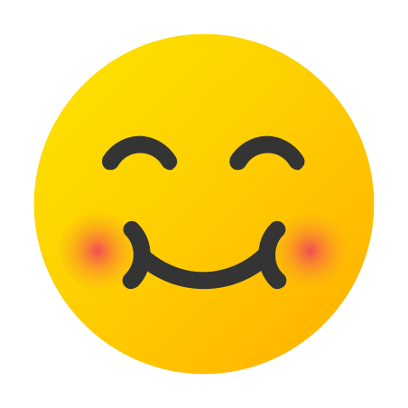 Fat Emoji icon in Windows 11 Color Style