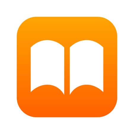 Ibooks icon in Windows 11 Color Style
