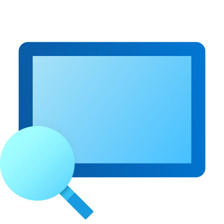 Magnifier icon in Windows 11 Color Style