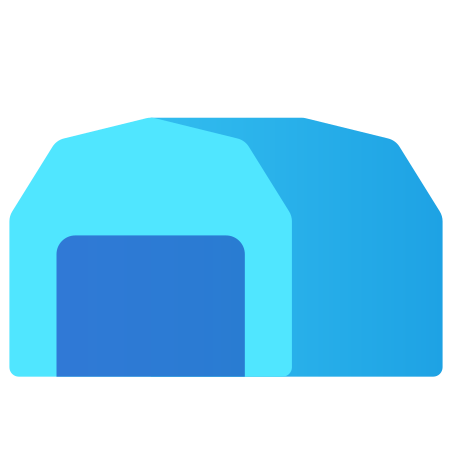 Majestic Tent icon in Windows 11 Color Style