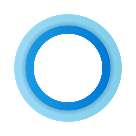 Microsoft Cortana Icon im Windows 11 Color Stil