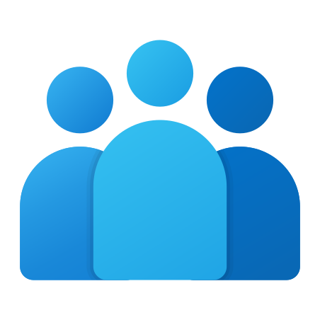 Microsoft People icon in Windows 11 Color Style