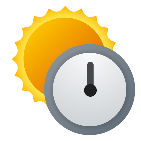 Midday icon in Windows 11 Color Style