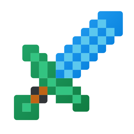 Minecraft Sword icon in Fluency Style