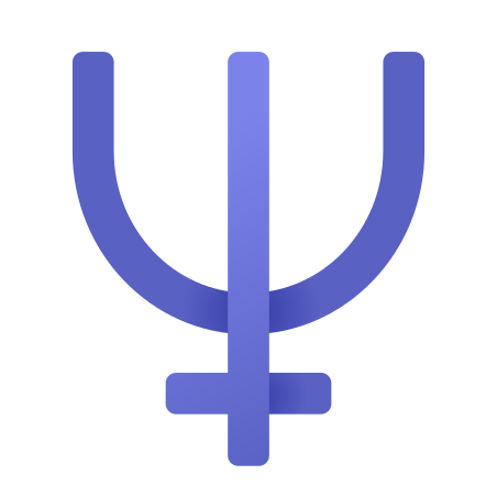 Neptune Symbol icon in Windows 11 Color Style