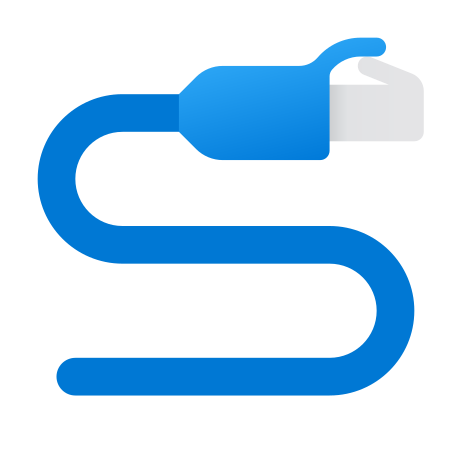 Network Cable icon in Windows 11 Color Style