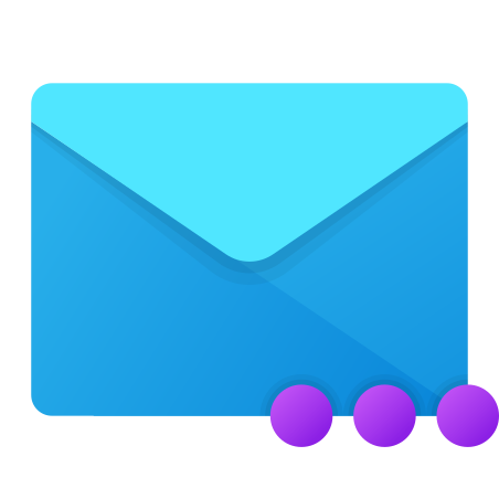 New Letter icon in Windows 11 Color Style